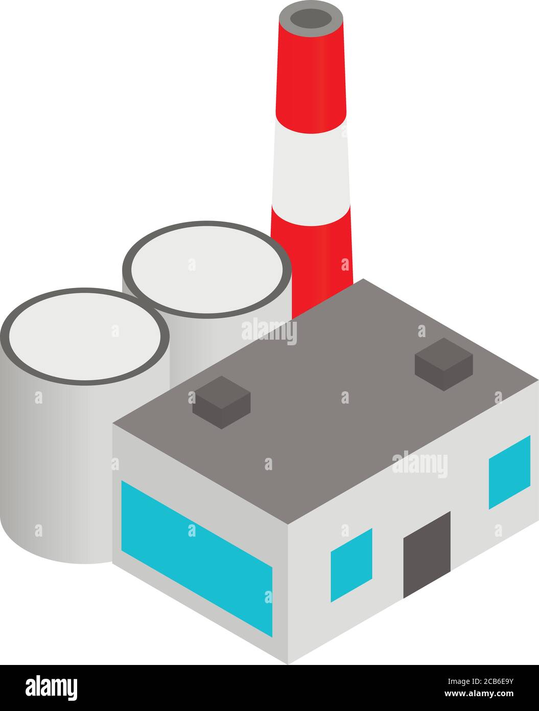 Coal plant icon, isometric style Stock Vector Image & Art - Alamy