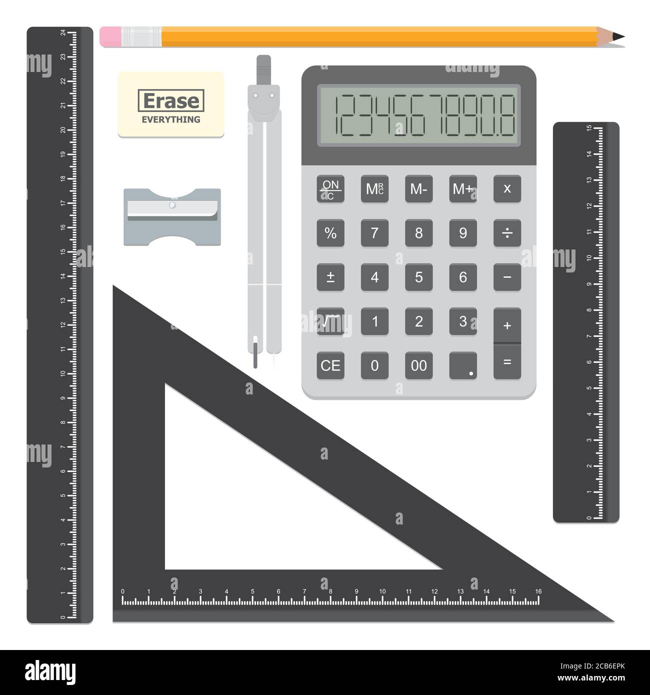 Math Instruments Clipart