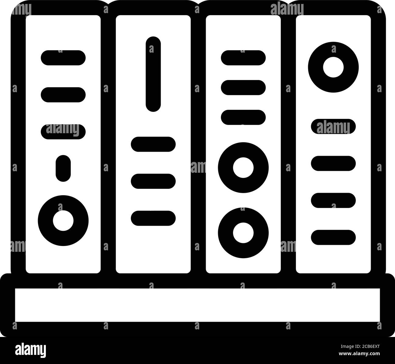 Library books icon, outline style Stock Vector Image & Art - Alamy
