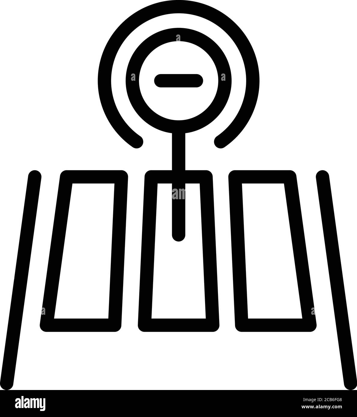 Traffic speed warning indicator Stock Vector Images - Alamy