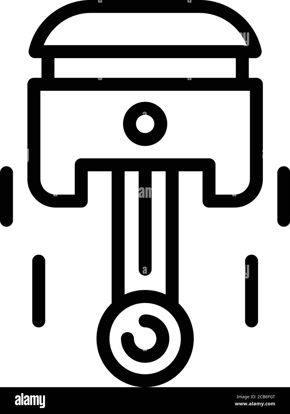 Car part icon, outline style Stock Vector Image & Art - Alamy