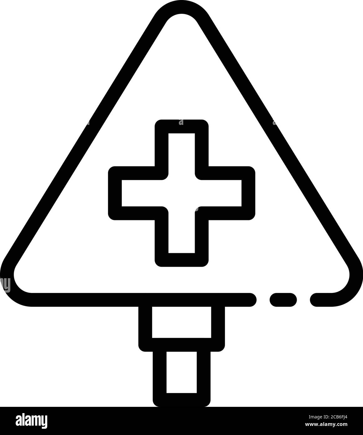 Road indicator icon, outline style Stock Vector Image & Art - Alamy