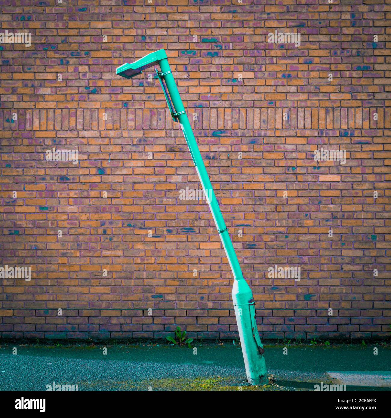 Broken Lamp Post Stock Photo - Alamy