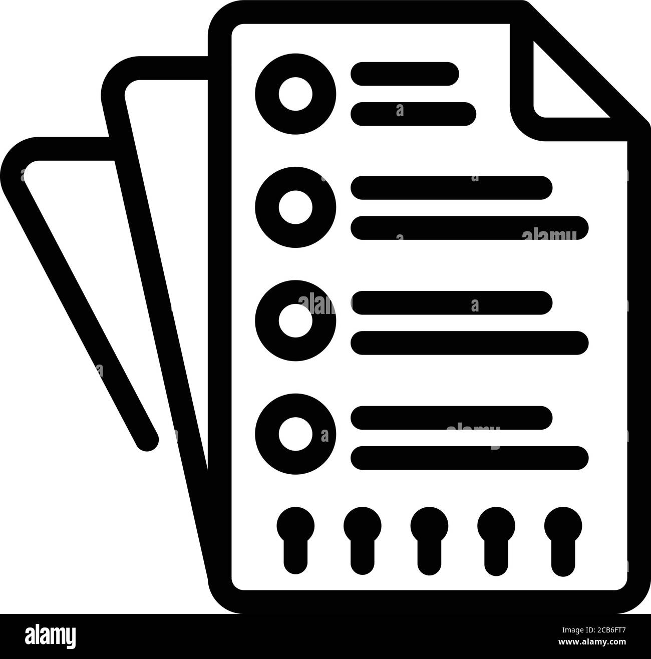 Paper checklist icon, outline style Stock Vector Image & Art - Alamy Paper checklist icon, outline style Stock Vector Image & Art - Alamy