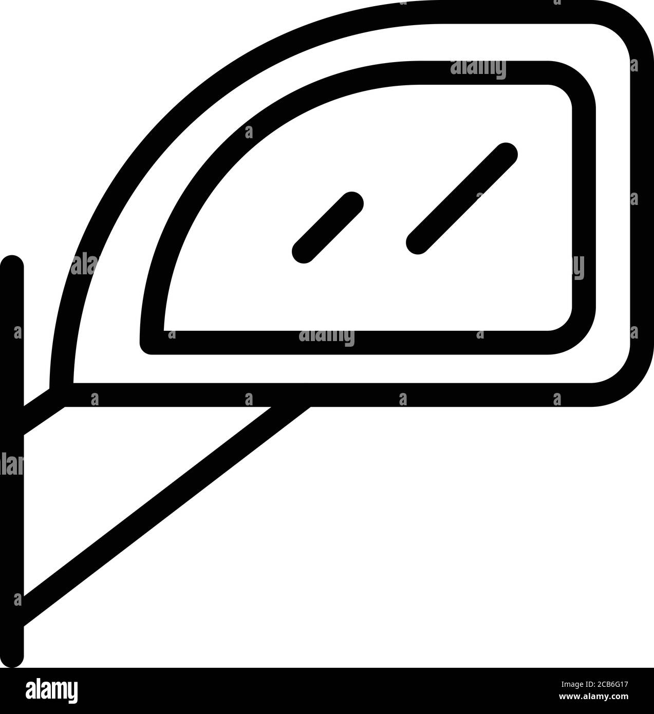 Auto tube icon outline hi-res stock photography and images - Alamy