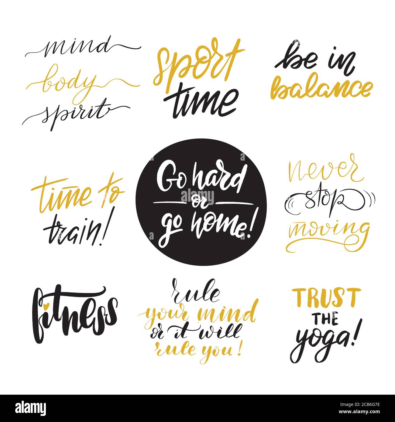 Vector calligraphy illustration isolated on white background Stock ...