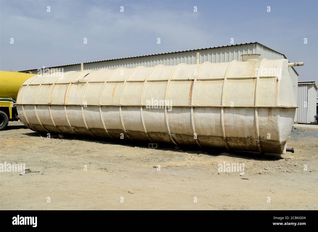 sewage treatment plant. STP plant new installation Stock Photo - Alamy