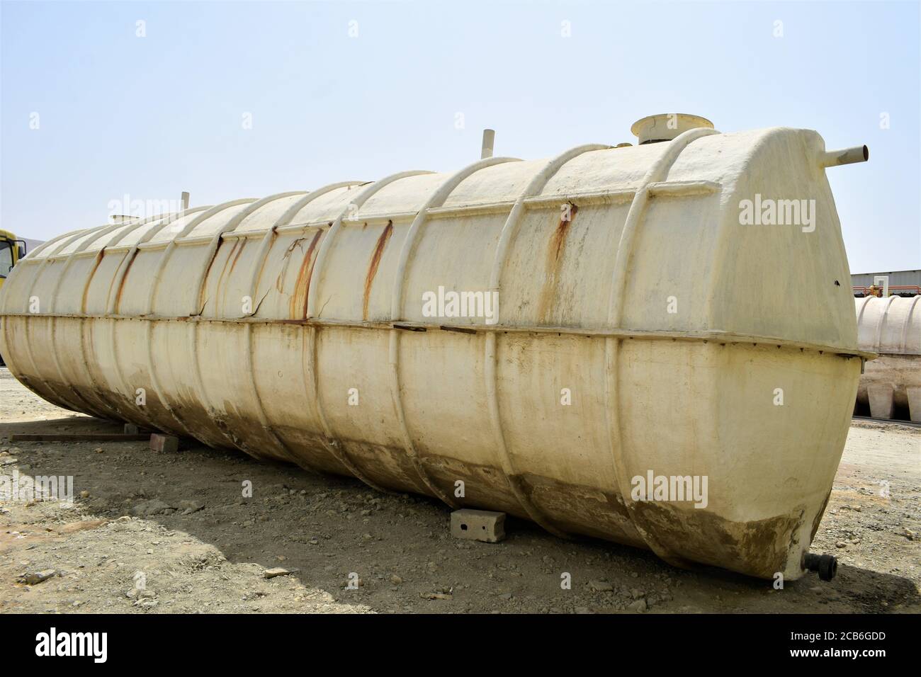 sewage treatment plant. STP plant new installation Stock Photo - Alamy