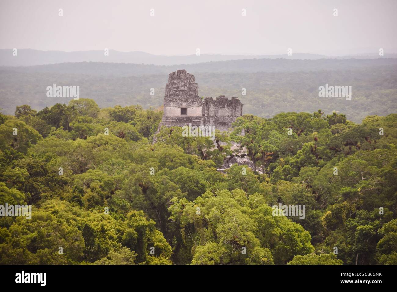 Temple of the Double-headed Serpent or Temple IV Mayan temple ...