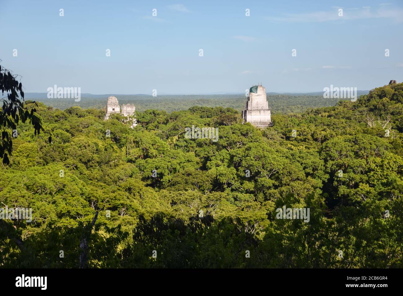 Temple of the Double-headed Serpent or Temple IV Mayan temple ...