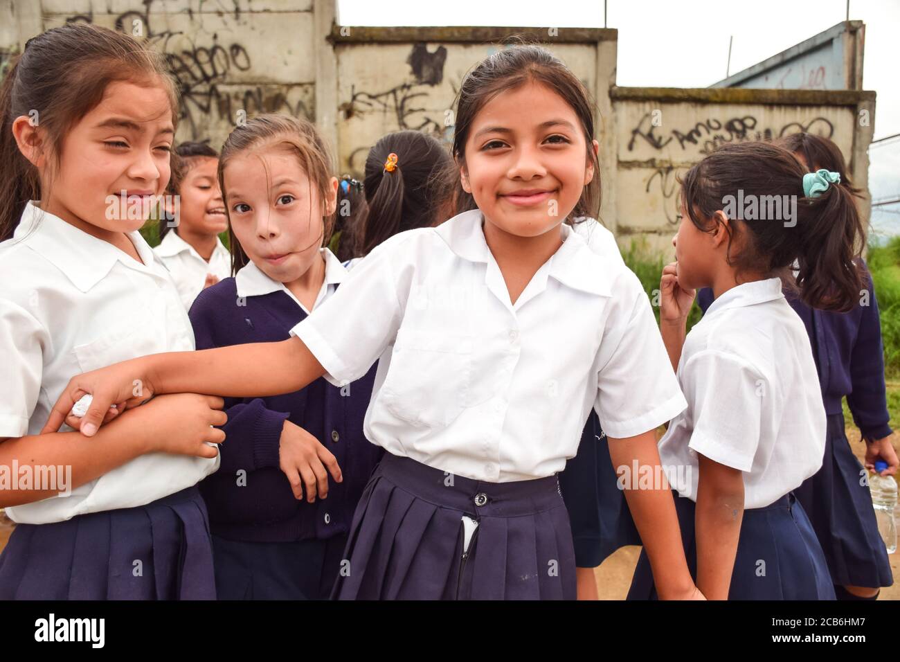Guatemala City / Guatemala - September 15, 2016: group portrait of ...