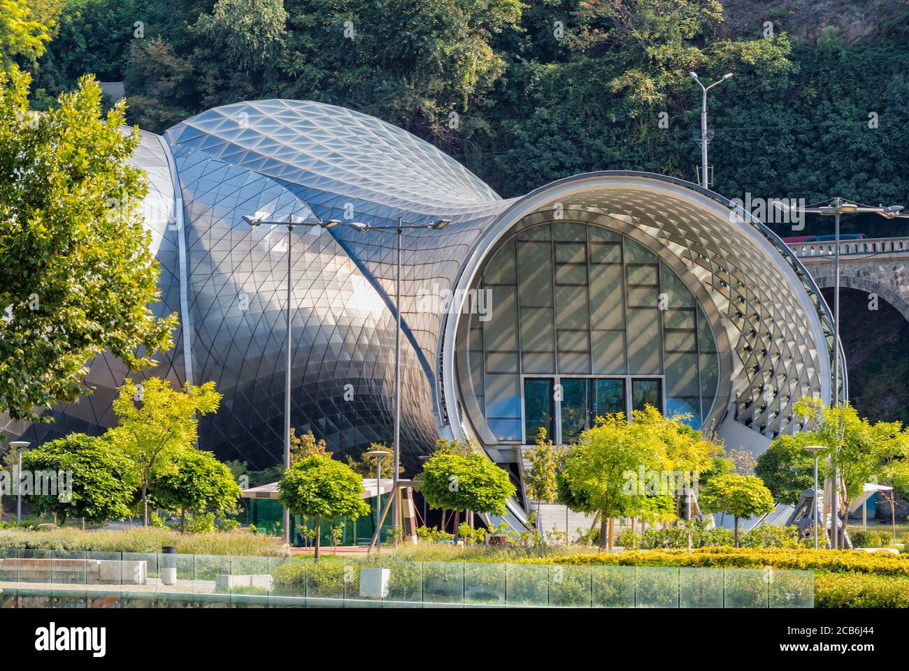 Concert Hall and Exhibition Centre, Rike Park, Tbilisi, Georgia ...