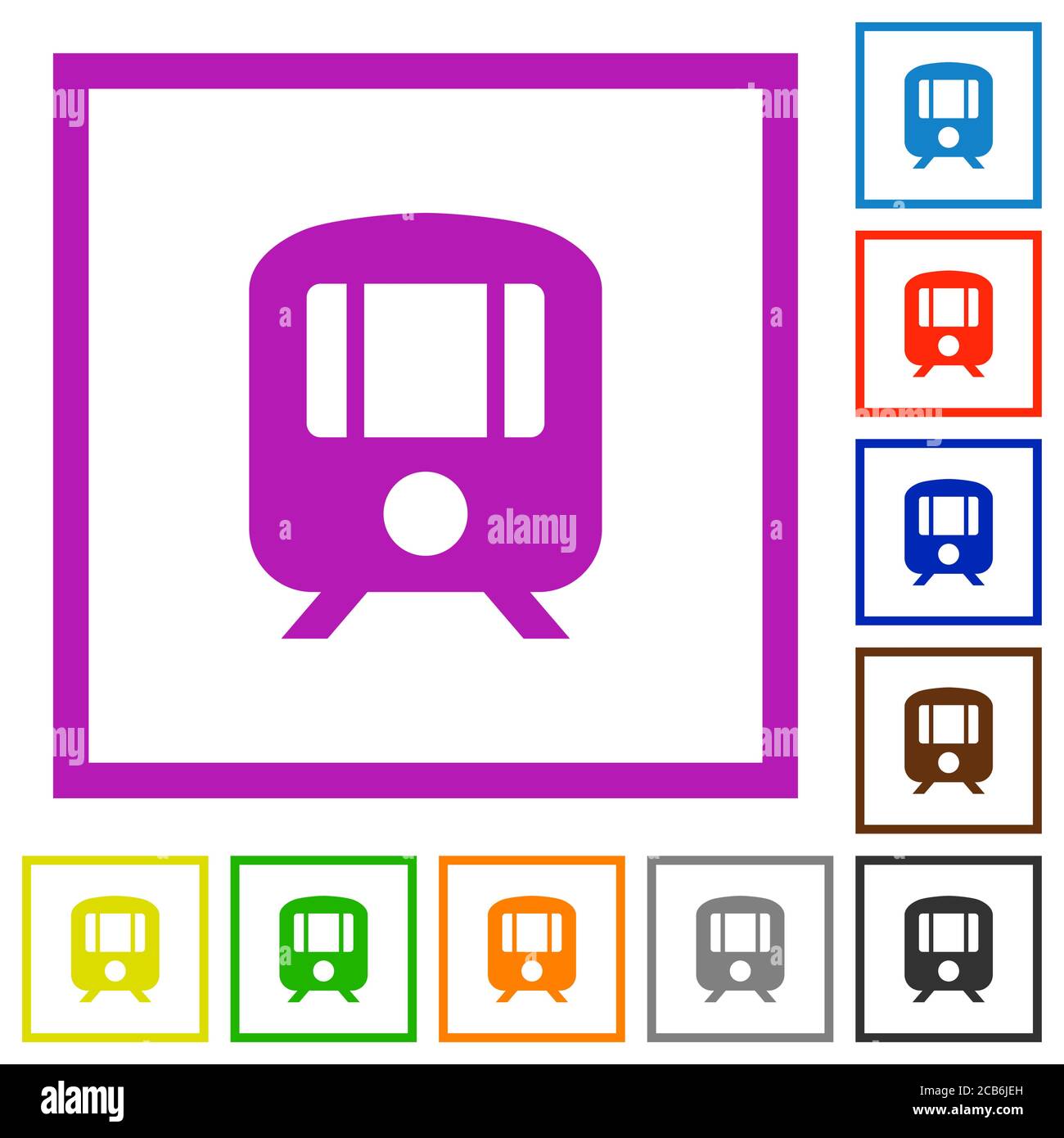 Train station in square Cut Out Stock Images & Pictures - Alamy