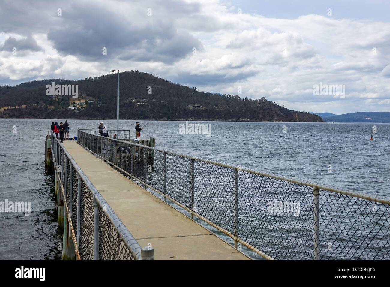 Dennes Point Jetty, North Bruny, Bruny Island, Tasmania, Australia ...