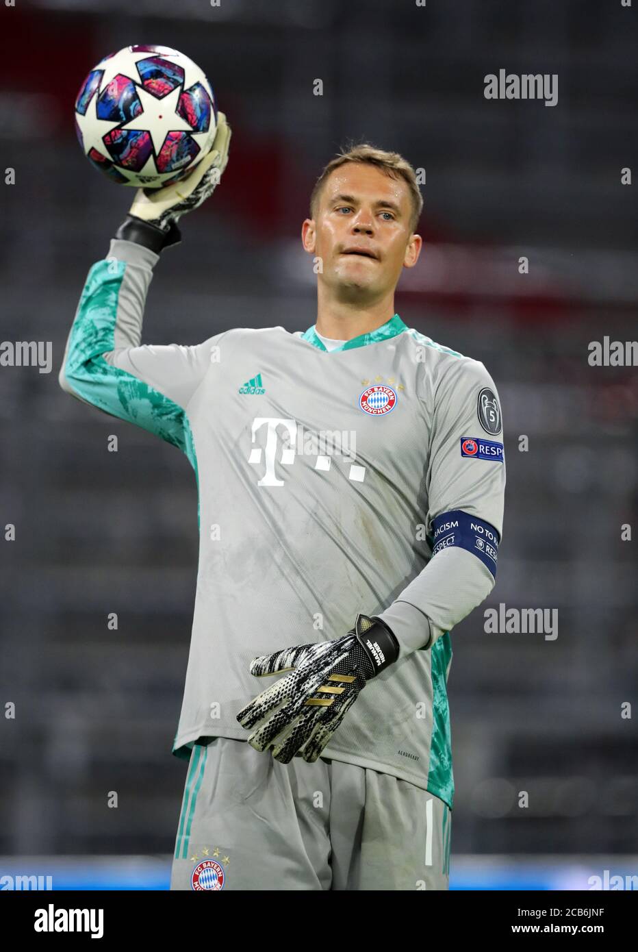 Munich, Germany, 8th August 2020, Manuel NEUER, FCB 1 in the Champions ...