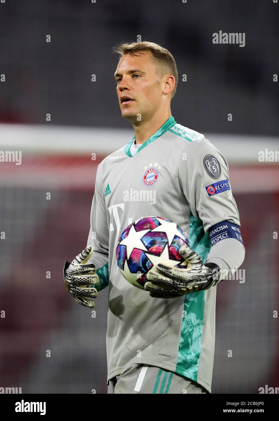 Munich, Germany, 8th August 2020, Manuel NEUER, FCB 1 in the Champions ...