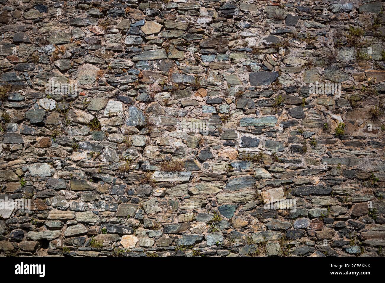 Architecture textures, detailed wall masonry schist and granite mix ...