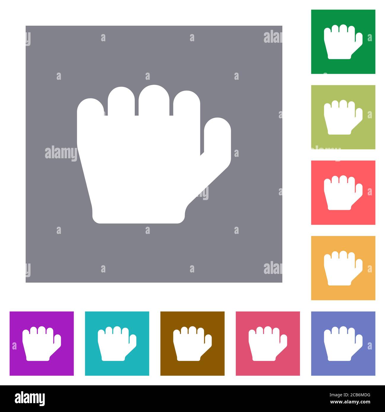 Handed palm Stock Vector Images - Alamy