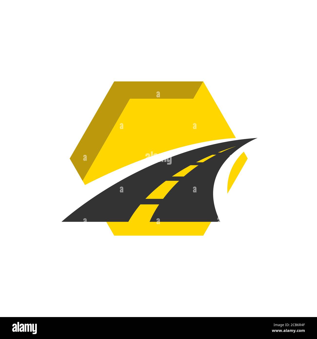 road construction logo road maintenance creative sign concept. Paving ...