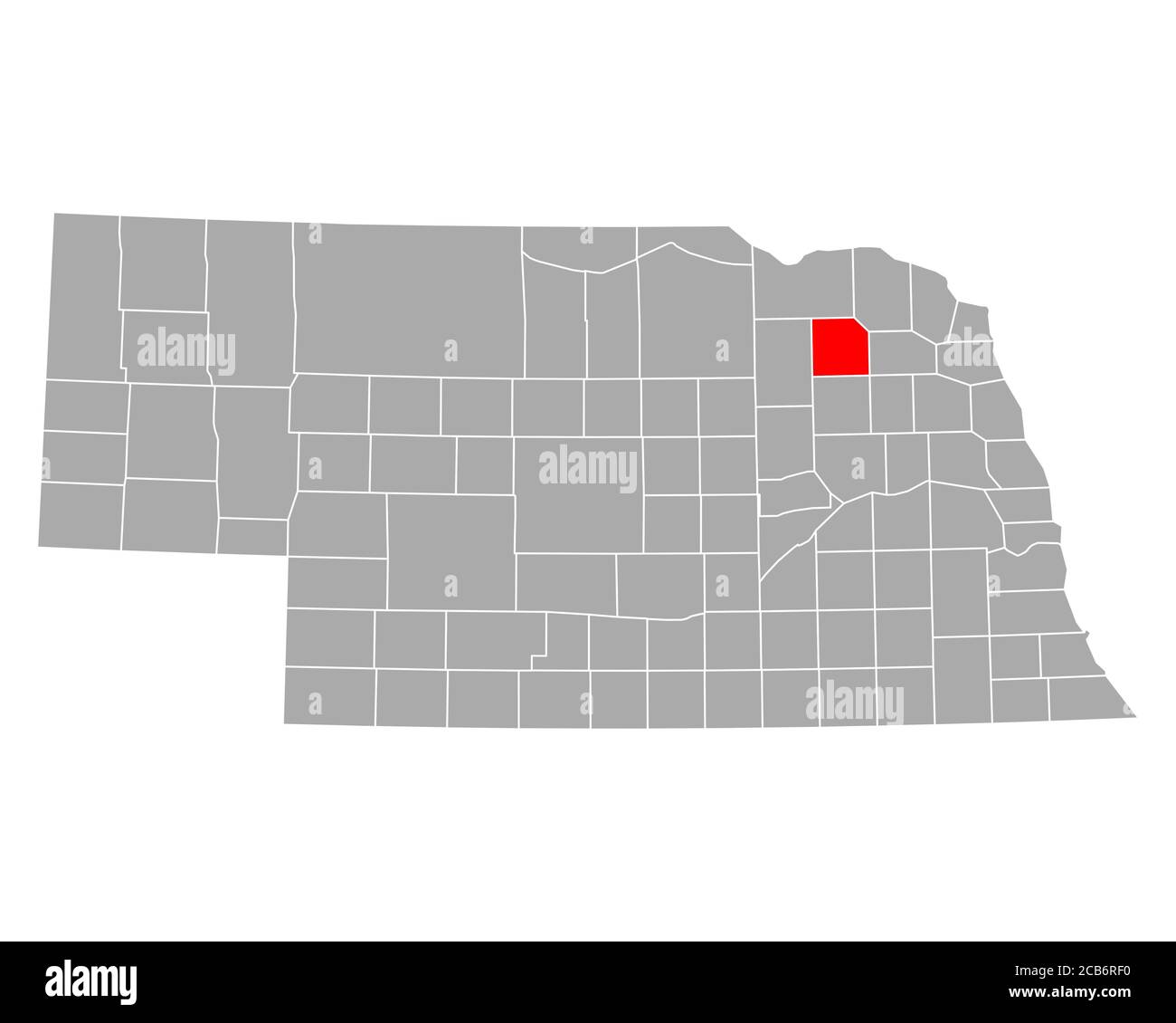 Map of pierce hi-res stock photography and images - Alamy