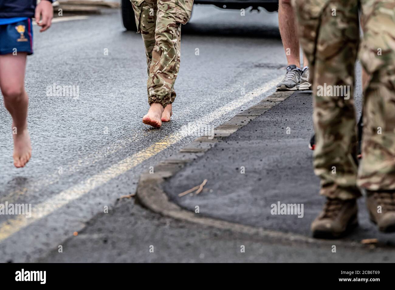 Army Barefoot High Resolution Stock Photography and Images - Alamy