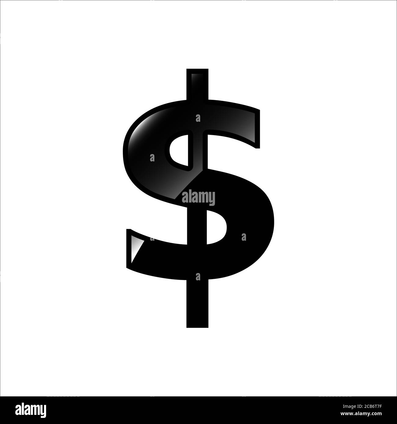 quality modern graphic design US dollar sign logo icon vector ...
