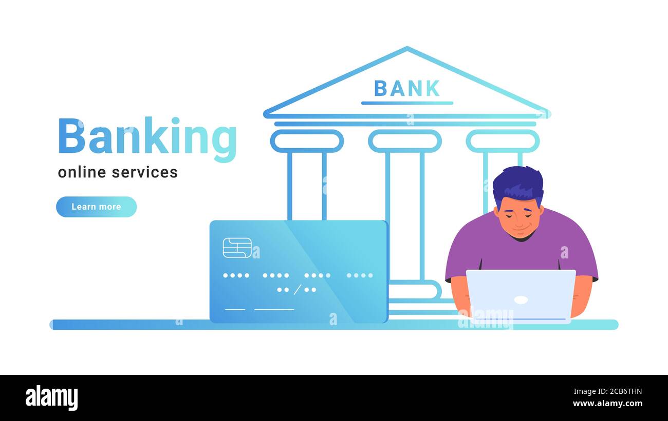 Checking the account Stock Vector Images - Alamy