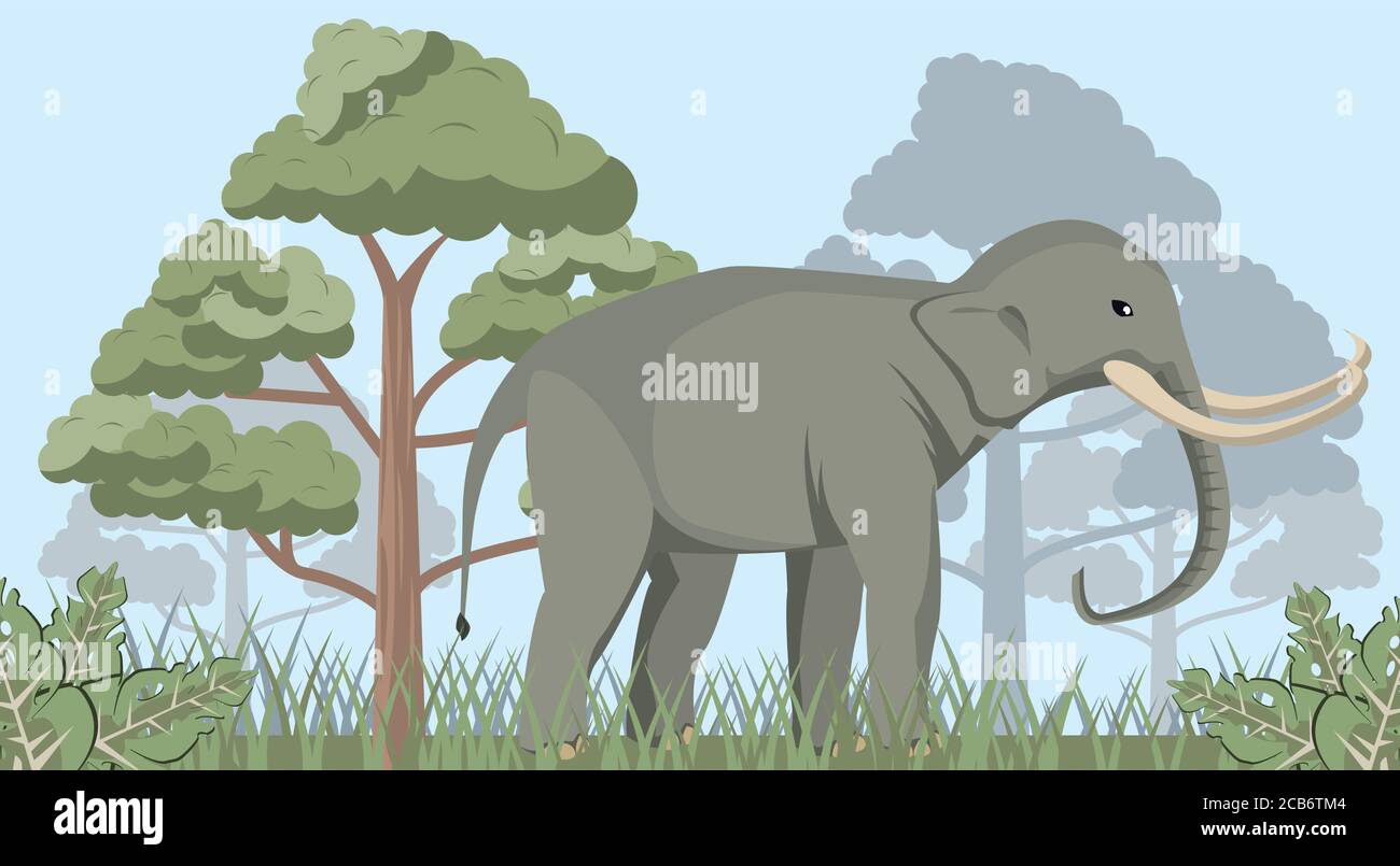Elephant legs Stock Vector Images - Alamy