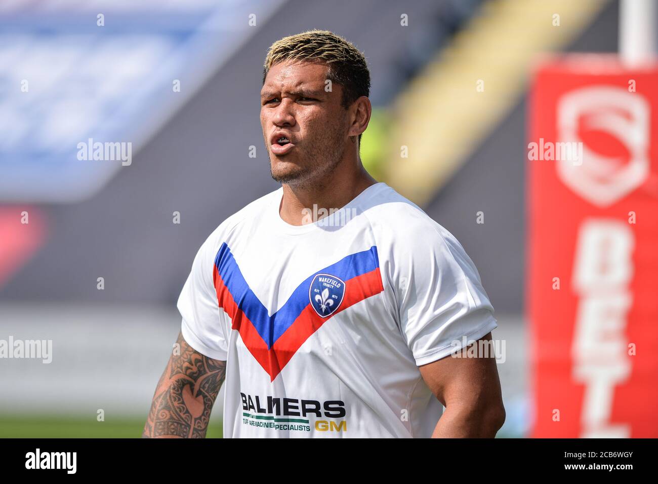 Wakefield Trinity's Adam Tangata Stock Photo - Alamy