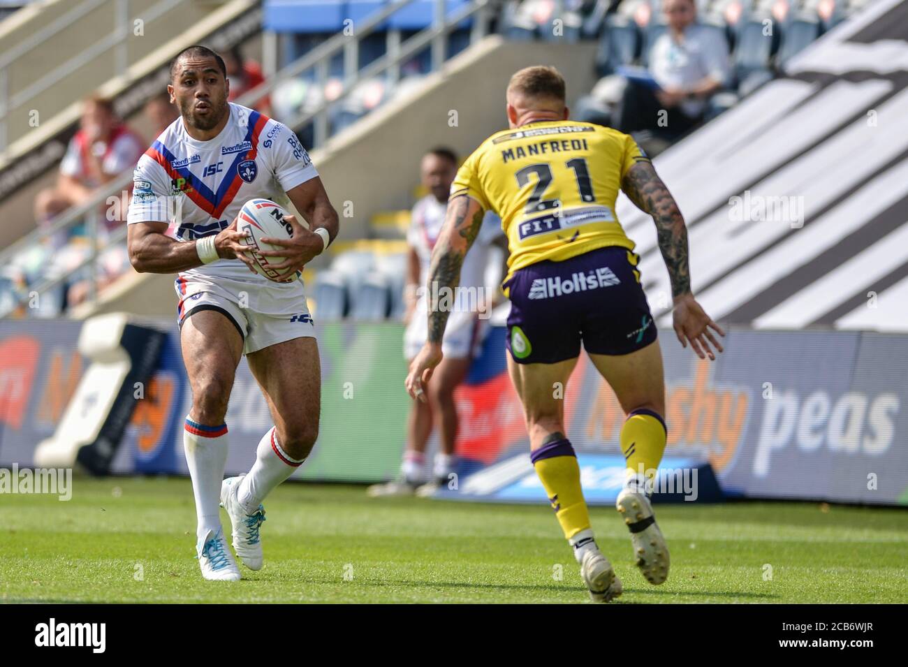 Wakefield Trinity's Bill Tupou Stock Photo - Alamy