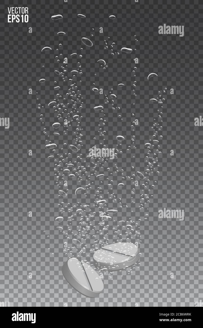 White tablet bubbles in Stock Vector Images - Alamy