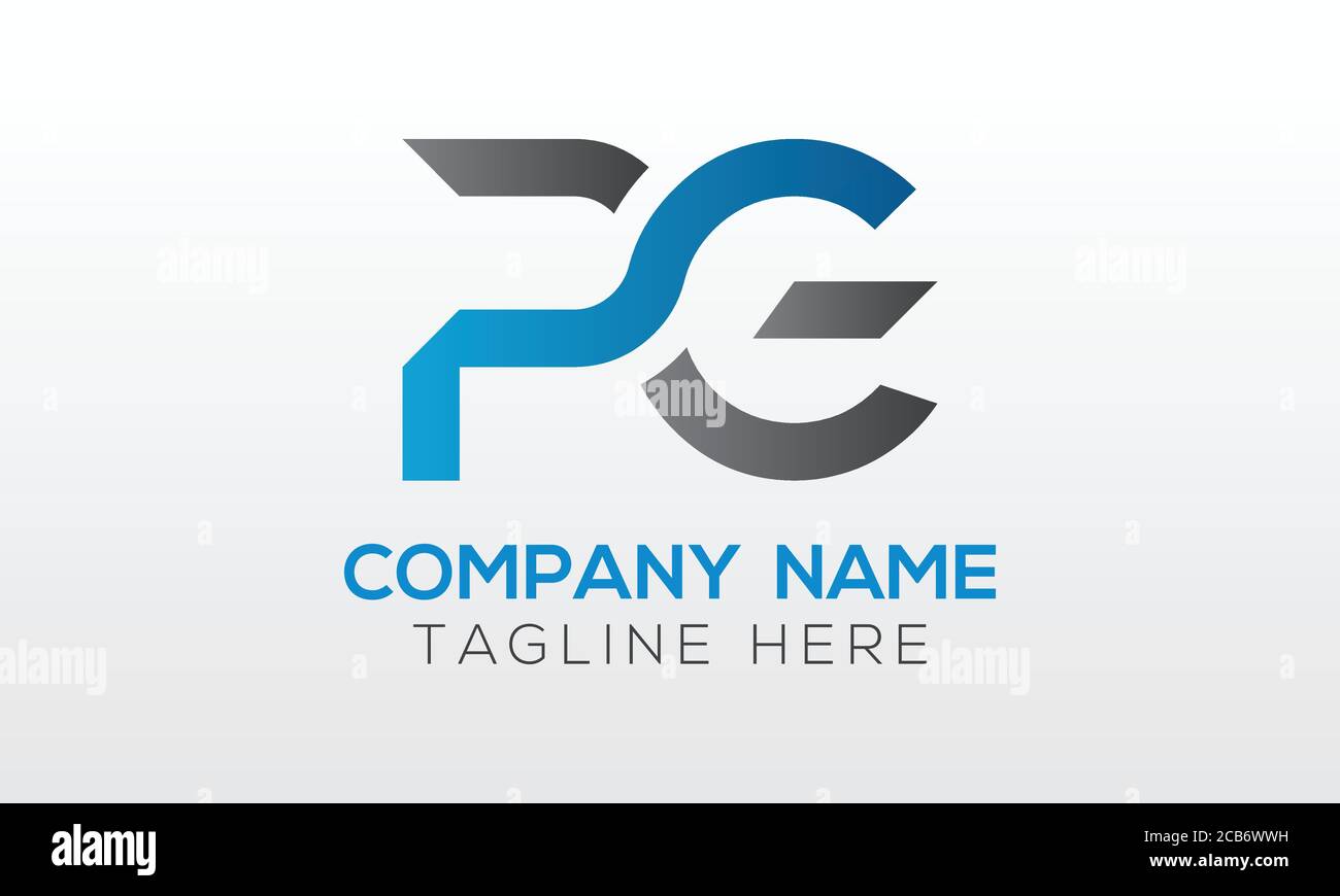 Initial PG Letter Logo With Creative Modern Business Typography Vector ...