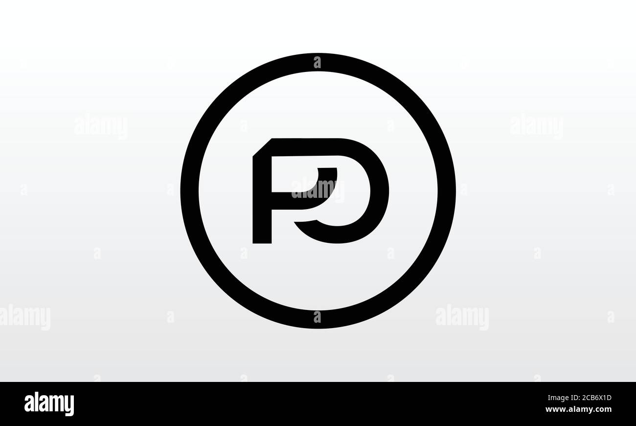 Initial PO Letter Logo With Creative Modern Business Typography Vector ...