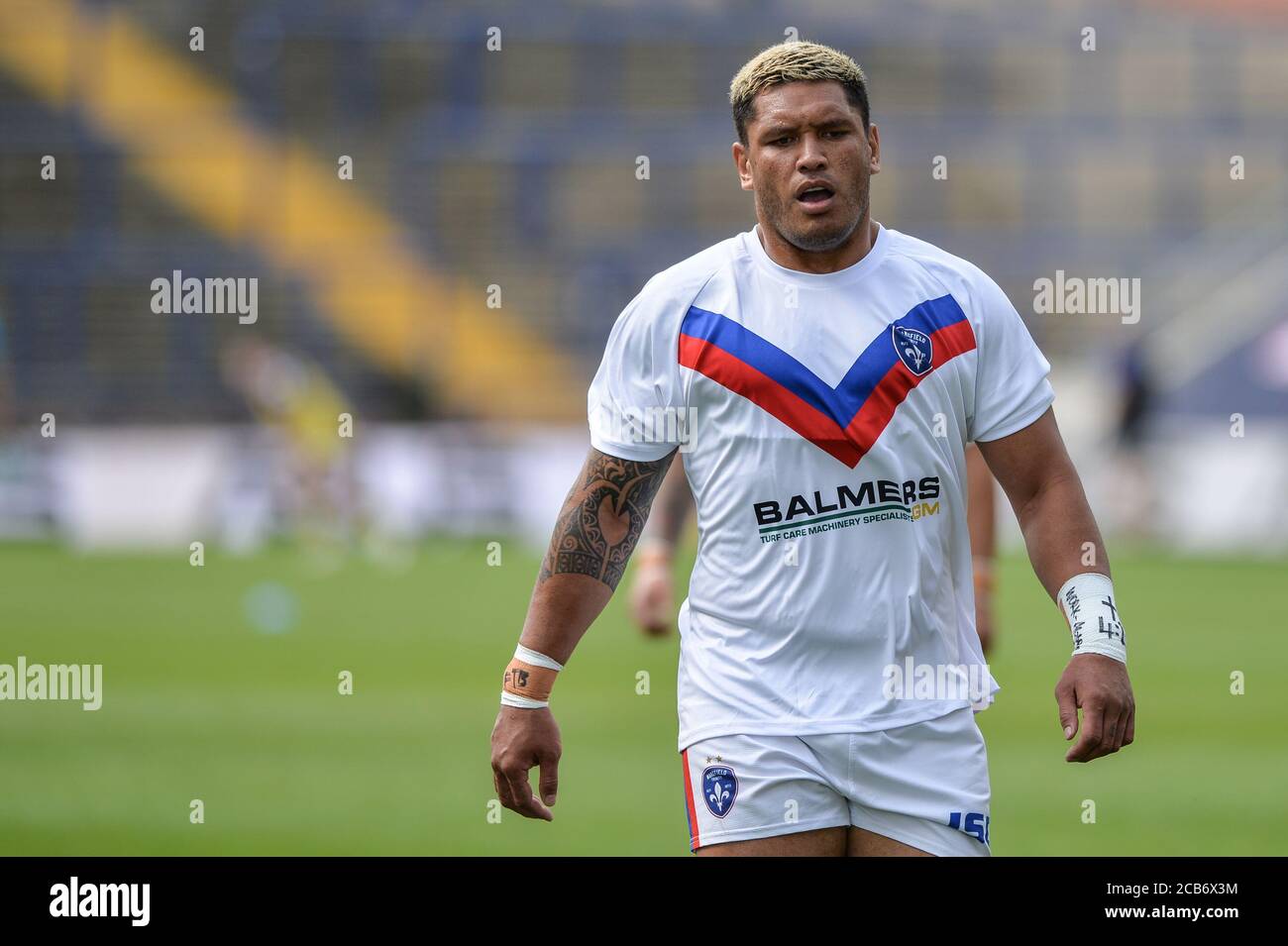 Wakefield Trinity's Adam Tangata Stock Photo - Alamy
