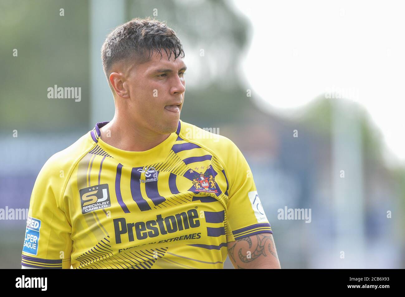 Mitch Clark of Wigan Warriors Stock Photo - Alamy