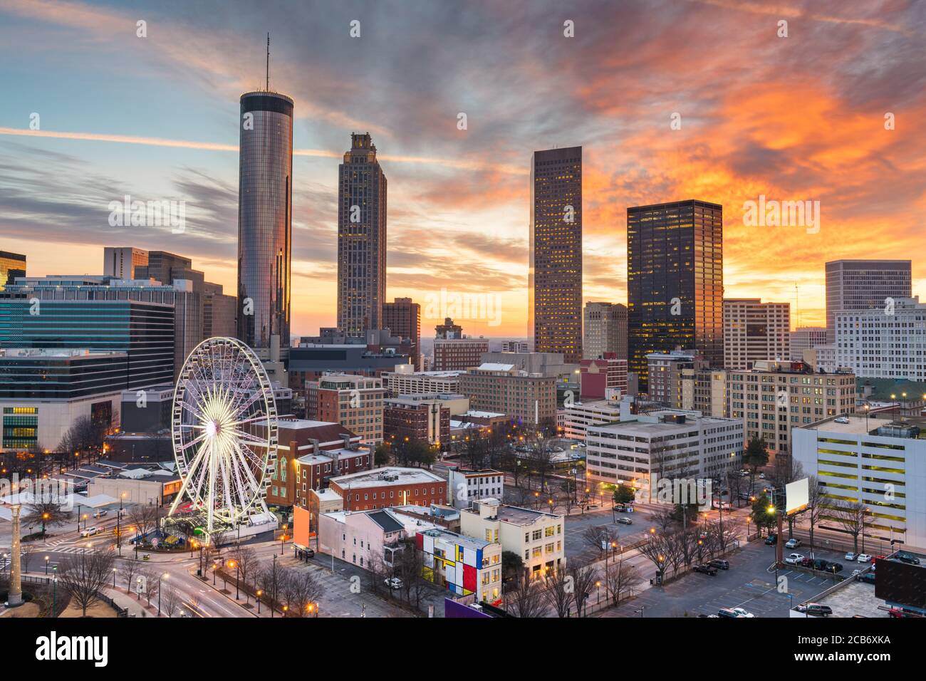 Buckhead aerial hi-res stock photography and images - Alamy