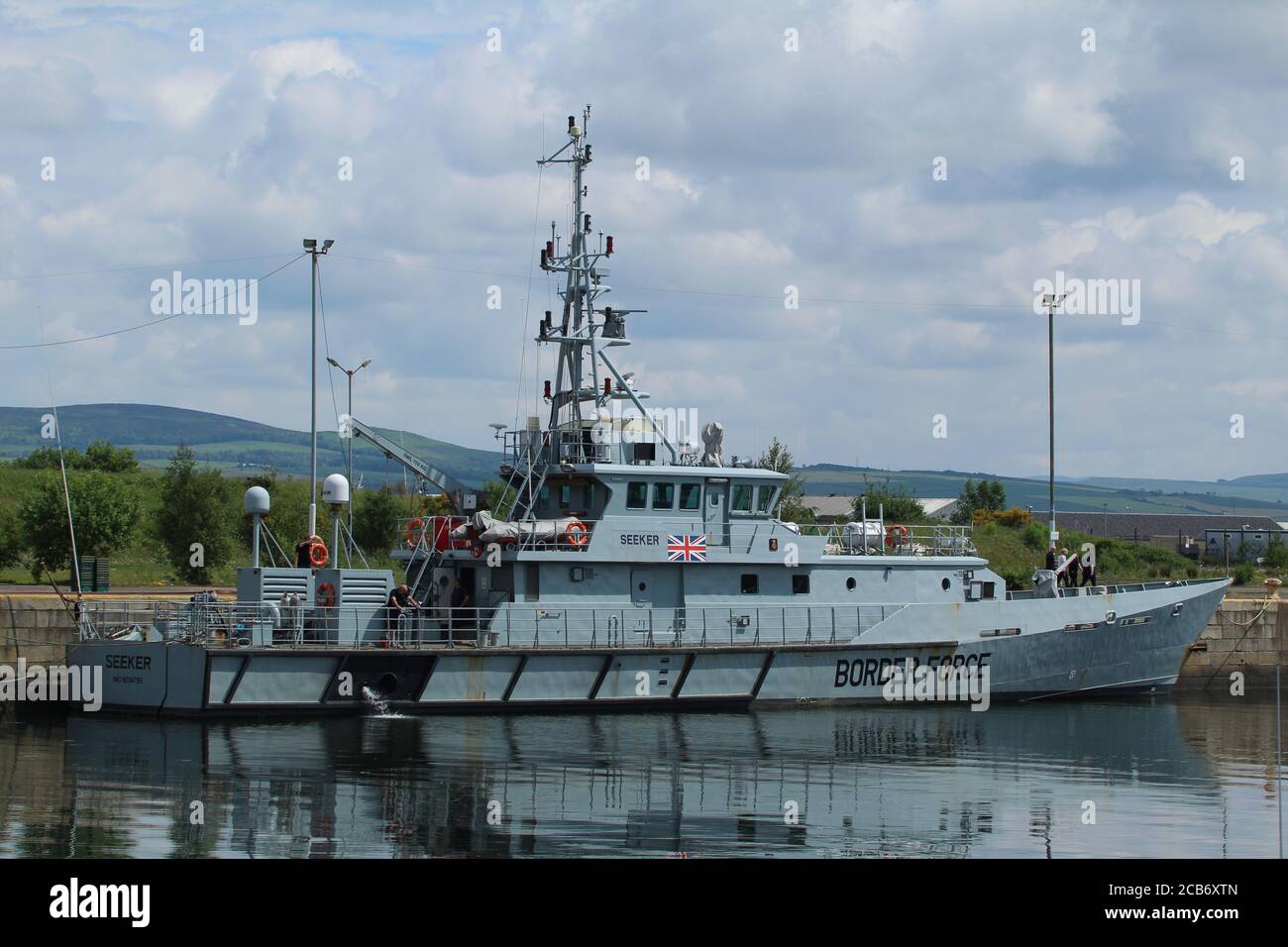 Hmc seeker is a border agency customs cutter of the hi-res stock ...