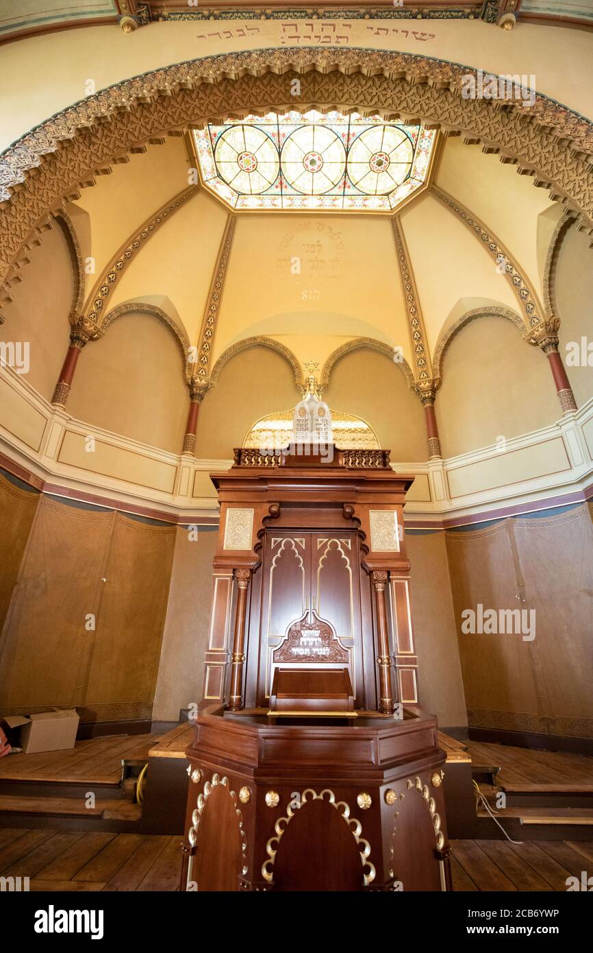 11 August 2020, Schleswig-Holstein, Lübeck: The dome above the still ...