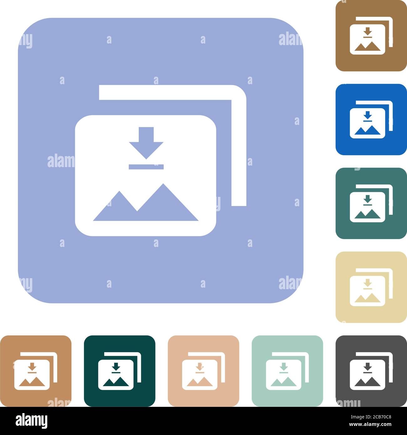 Photos squares Stock Vector Images - Alamy