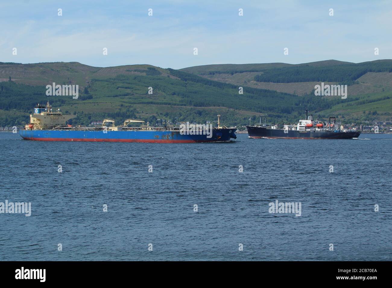 The Marine Management Services tanker United Ideal, is seen inbound on ...