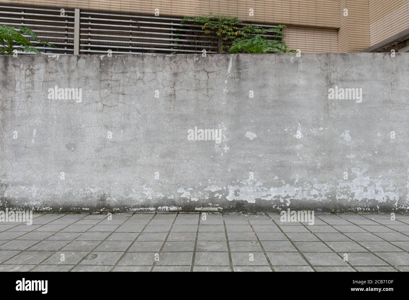 street wall background ,Industrial background, empty grunge urban street with warehouse brick ...