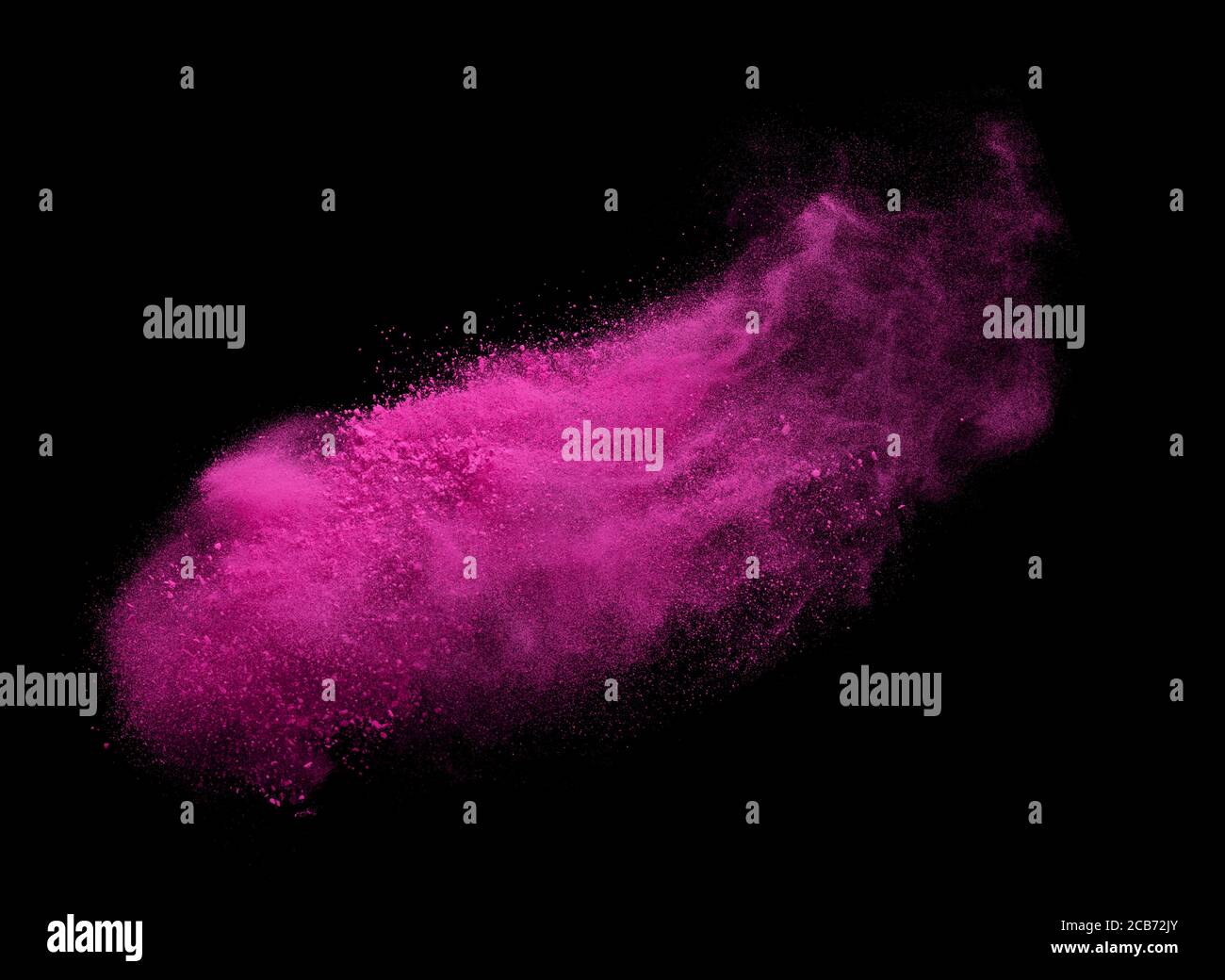 Abstract design of powder cloud against dark background Stock Photo - Alamy
