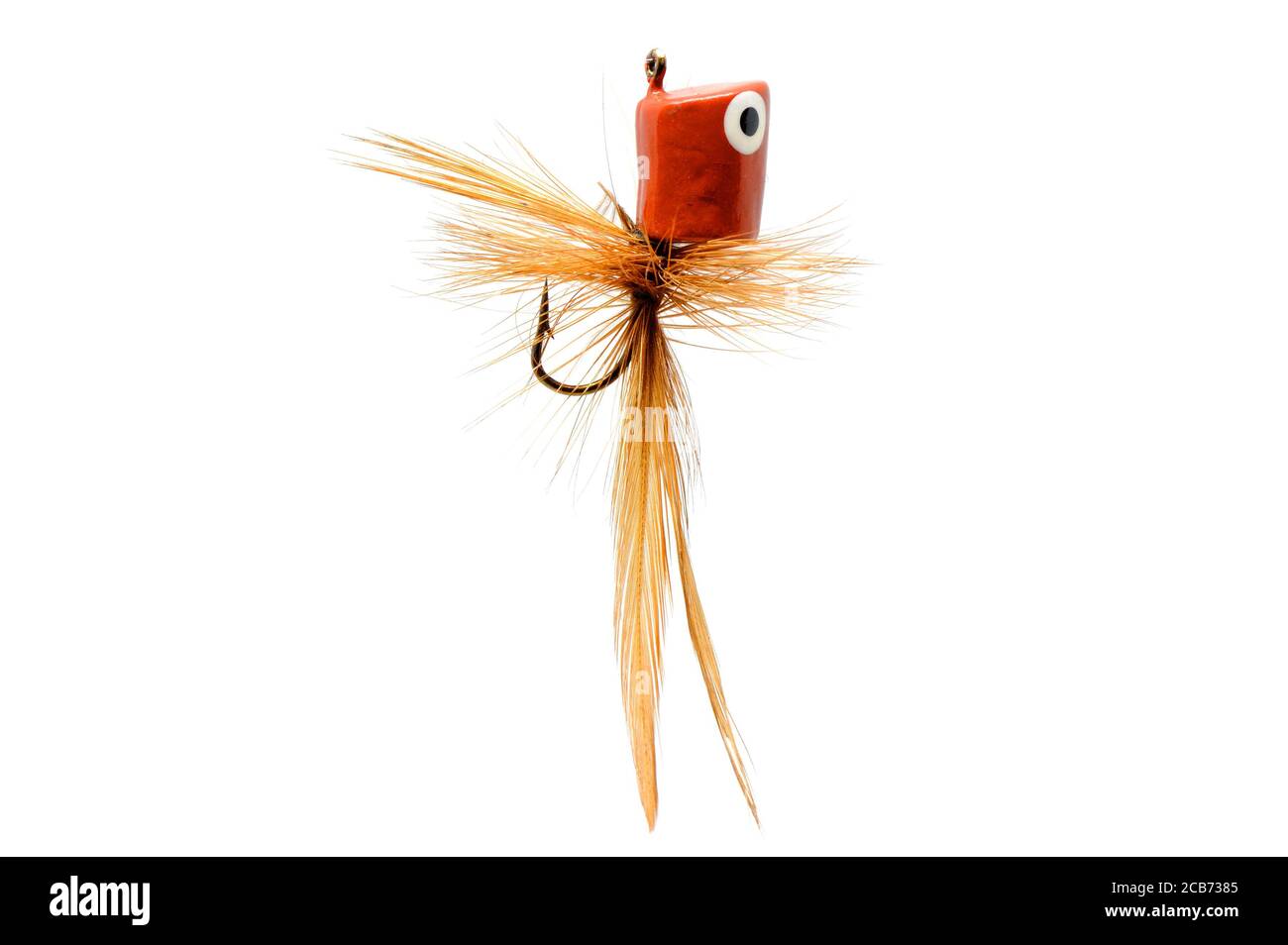 Imitation fly fish or aquatic insect on hook hi-res stock photography ...