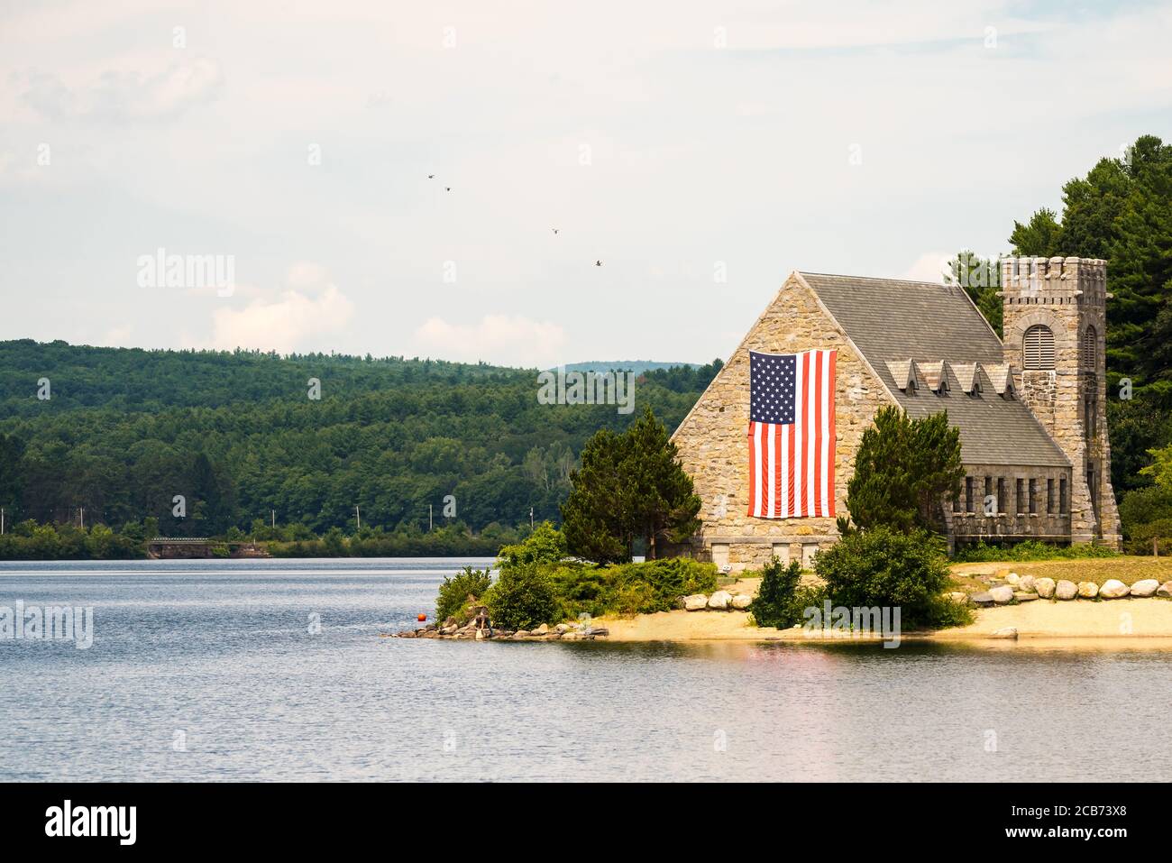 Wachusett reservoir watershed hi-res stock photography and images - Alamy