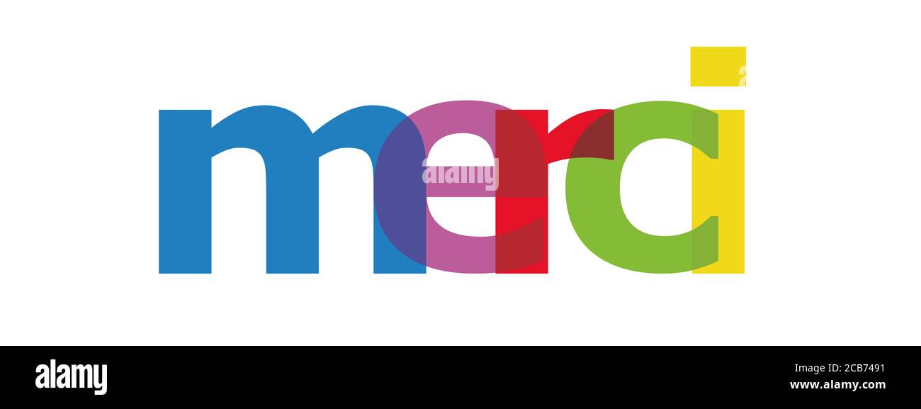 Merci note hi-res stock photography and images - Alamy