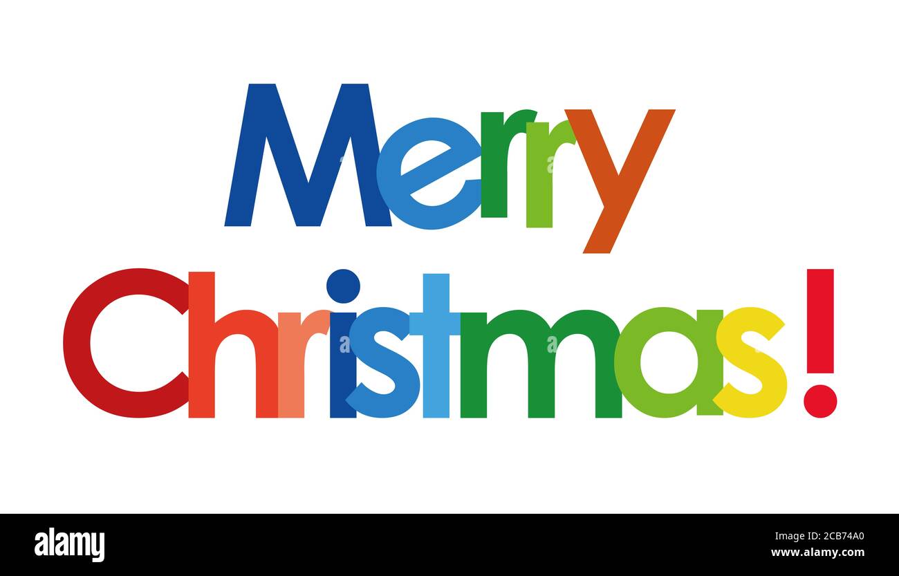 Background lettering merry christmas Cut Out Stock Images & Pictures ...