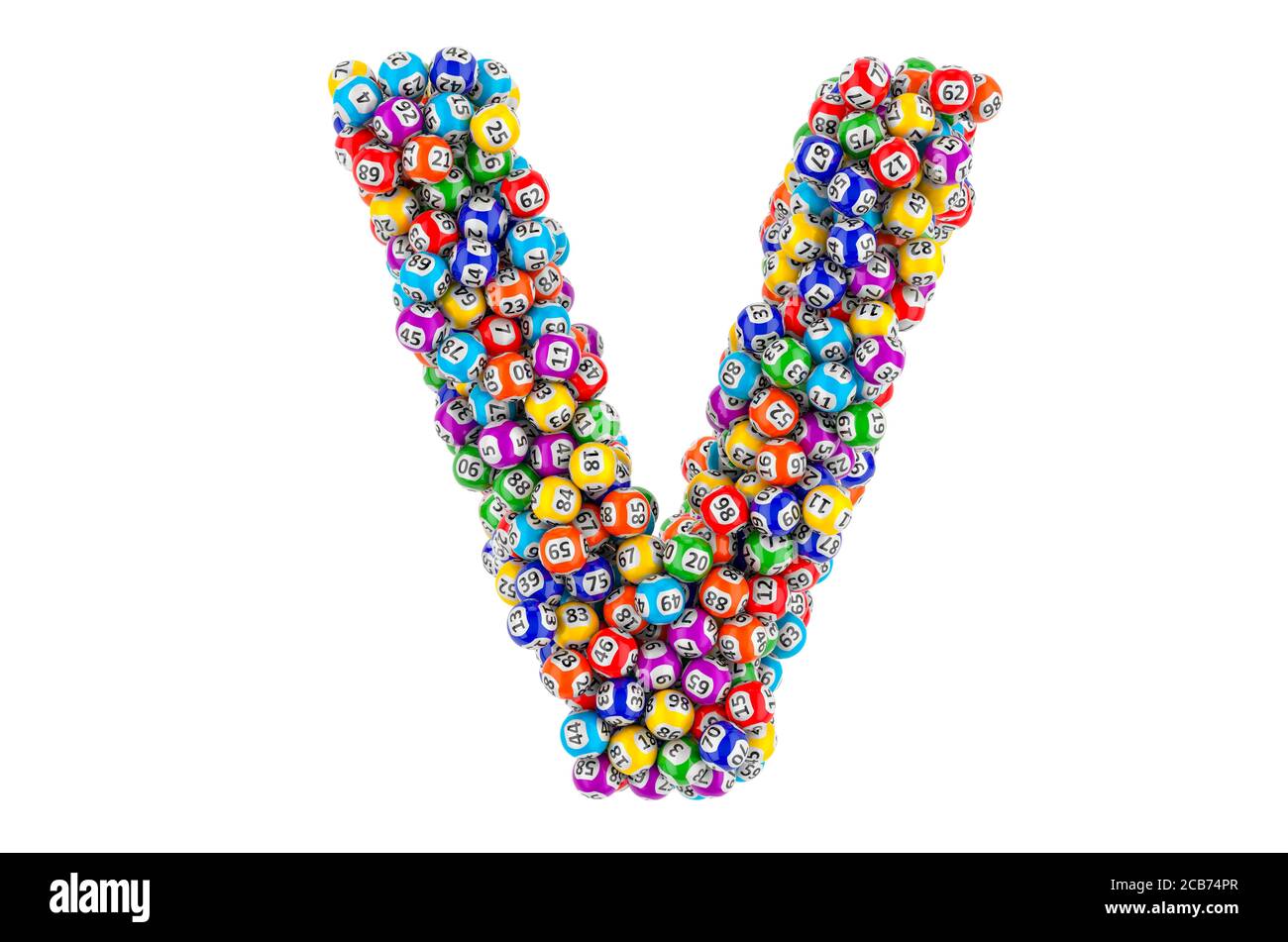 Alphabet letter from gambling Cut Out Stock Images & Pictures - Alamy