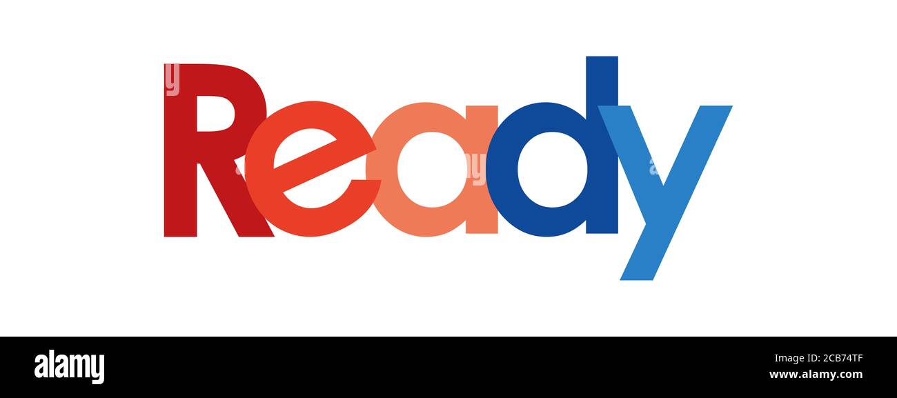 Ready label Stock Photo - Alamy