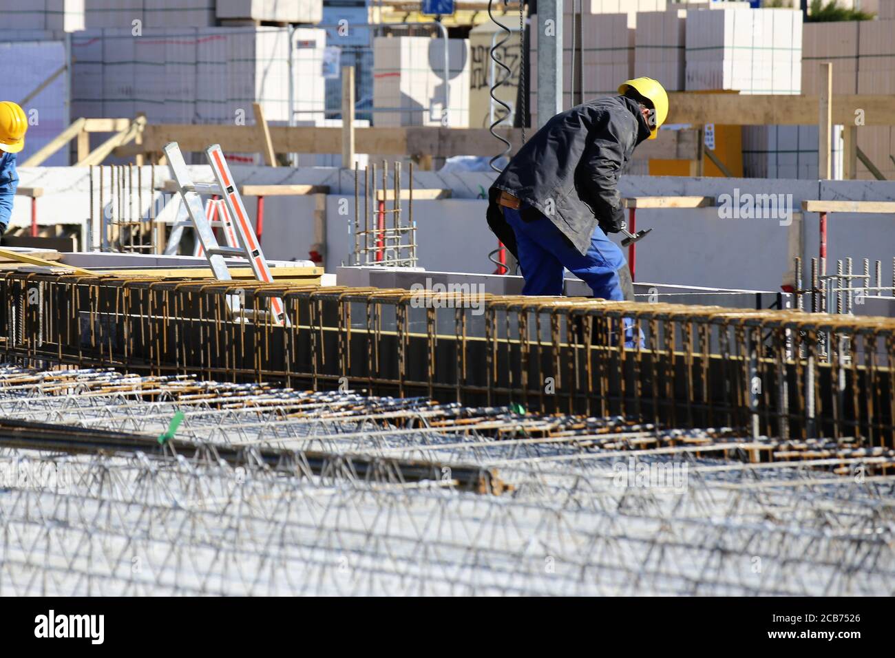 Construction company concrete base hi-res stock photography and images ...