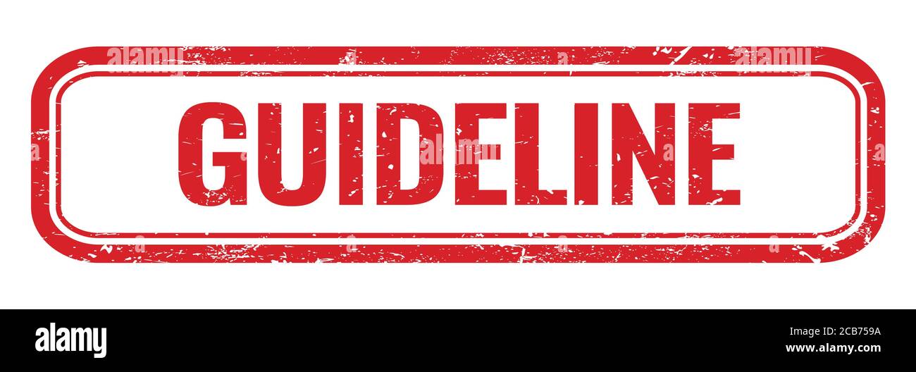 Guideline stamp hi-res stock photography and images - Alamy